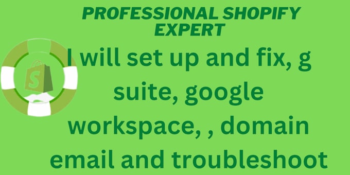 Set up and fix, g suite, google workspace, domain email and troubleshoot by Jamesannie123 | Fiverr