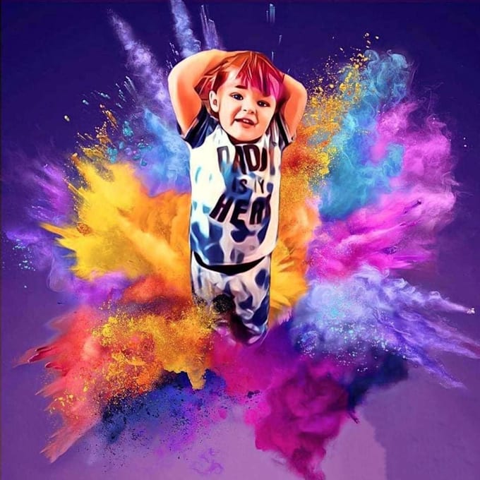 Make an amazing detailed graphic design for you by Miraclemasters | Fiverr