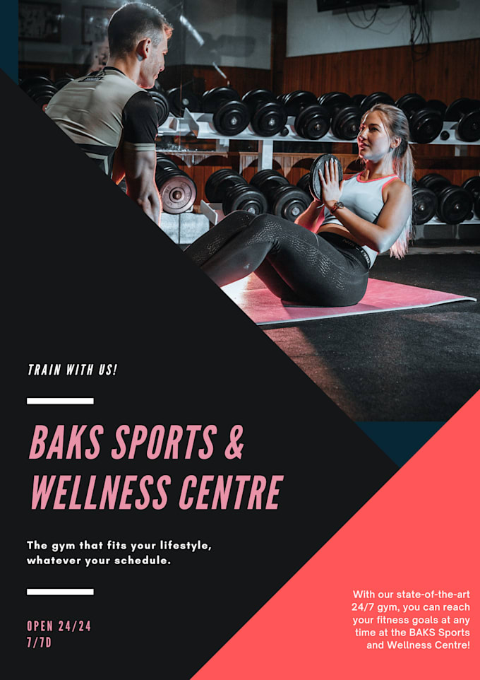 Design modern creative fitness,gym,workout flyers in 24h by Goudimirida ...