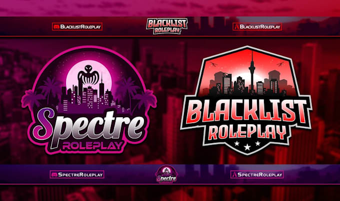 Design fivem roleplay logo for your fivem and discord server by Rose_caggiano | Fiverr