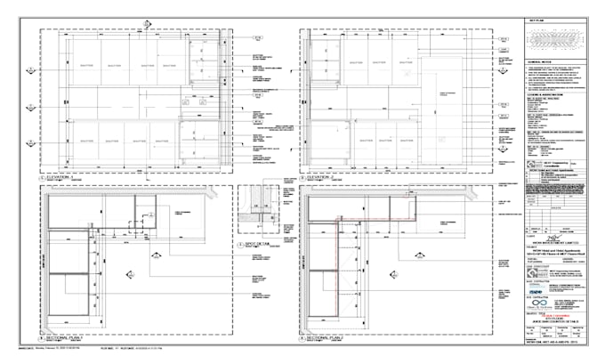 Draw architectural floor plan and technical detail drawings by Skcadstudio | Fiverr