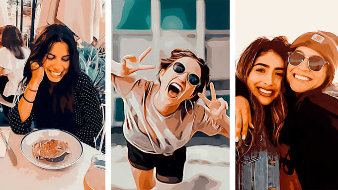 Draw awesome flat color illustrations by Barttoo | Fiverr