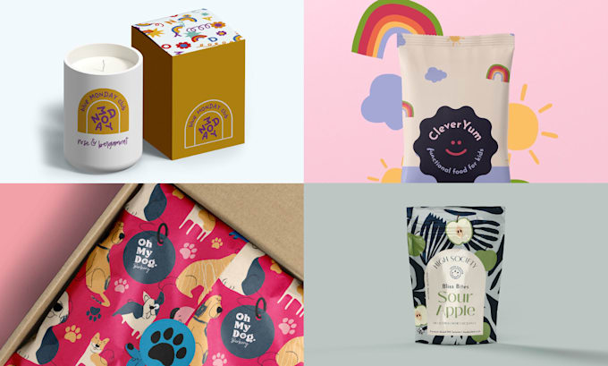 Creative highly professional, engaging packaging design and 3d mock ups ...
