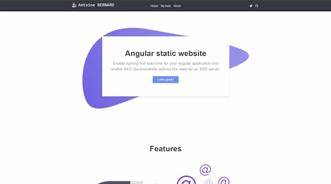 Develop a front end website using angular by Rizwantaj455 | Fiverr