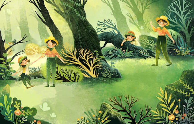 Draw a cute children book cover illustrations by Beatocrisc | Fiverr Draw a cute children book cover illustrations by Beatocrisc | Fiverr