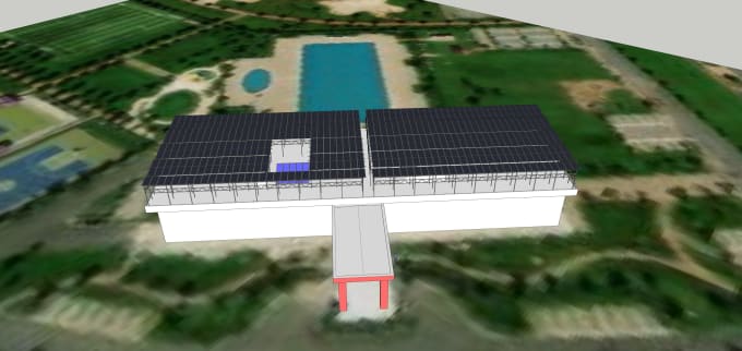 Design Solar Pv System Using Autocad Sketchup And Pvsyst By