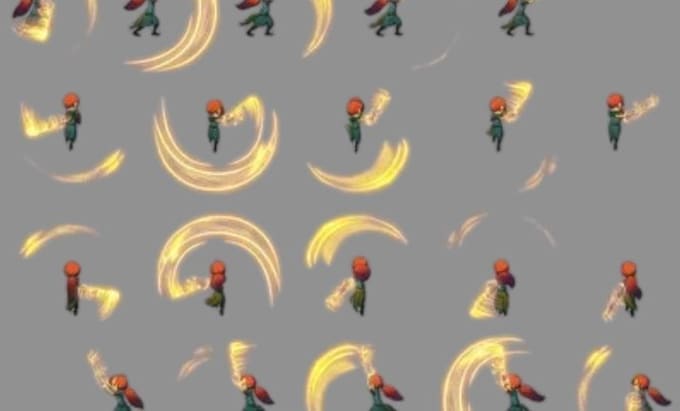 Draw 2d game character, sprite sheet, game asset and dnd characters by ...