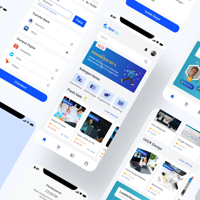 Make a ui design ecommerce according to the brief you gave by ...