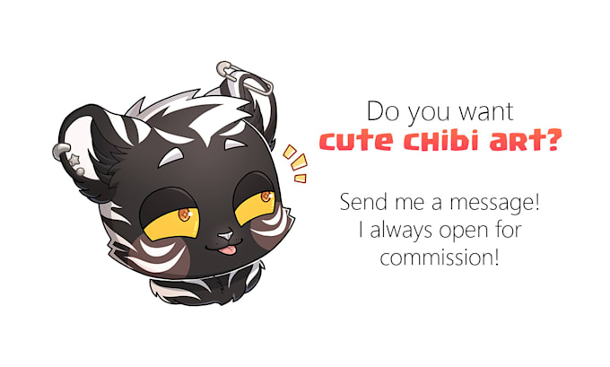 Draw furry chibi art by Maaudaan | Fiverr