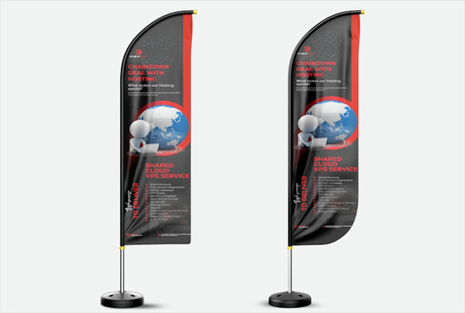 Design attractive roll up banner, retractable, yard signs, billboards ...