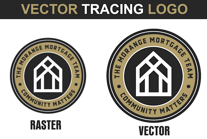 Vector tracing, vectorize image, convert logo or image in adobe ...