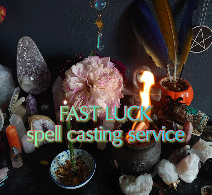 Cast good luck spell using crystal powers by Crystalrays | Fiverr