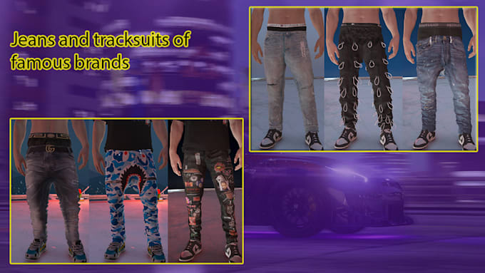 Make the best clothes pack for your fivem server by Lionistaken | Fiverr