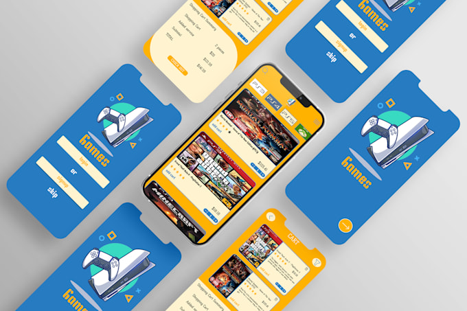 Mob app website and dashboard ui ux design in figma, xd by Michaeltanio109 | Fiverr