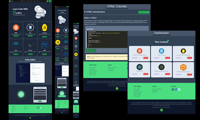 Be Your Front End Web Developer Using Html Css Javascript Bootstrap React Js By Nargisakther21