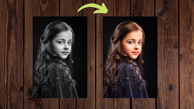 Do realistic image colorize from black and white by Sergeantsherin | Fiverr