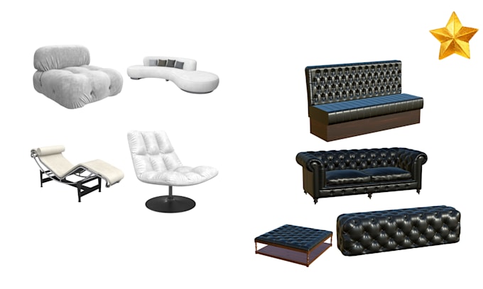 Create second life 3d fashion design 3d clothing model design for your ...