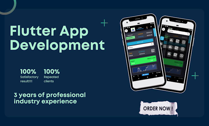 Be your flutter developer and build android ios flutter app with firebase by Aashir04 | Fiverr