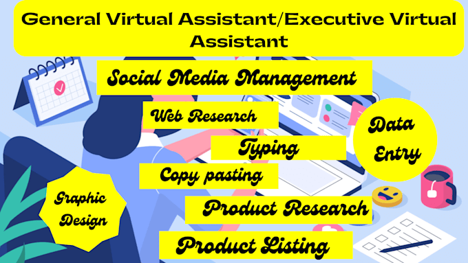 Be your general virtual assistant by Joselynmanligue | Fiverr