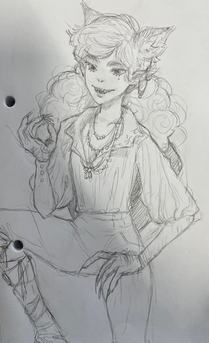 Draw your dnd character by Korgie | Fiverr