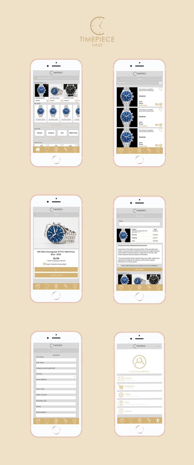 Design ecommerce mobile app ui ux design by Brotech_pk | Fiverr Design ecommerce mobile app ui ux design by Brotech_pk | Fiverr
