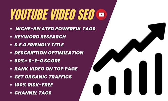Do your youtube video seo for top ranking by Mrmujahiid | Fiverr