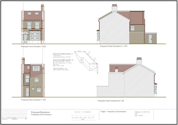 Draw planning permission drawings by Ukextensions967 | Fiverr