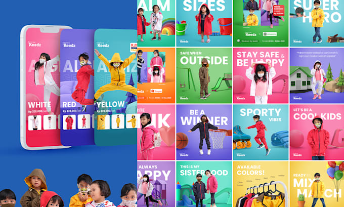 Design attractive instagram post graphics by Ryanwiranda | Fiverr