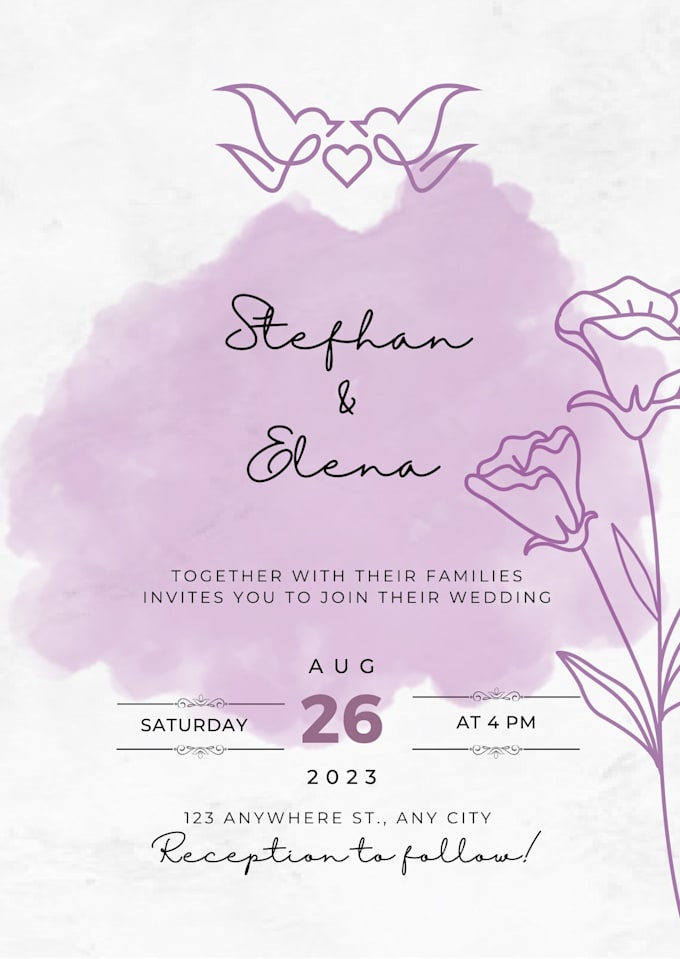 Design custom invitation cards and greeting cards for you by Maida ...