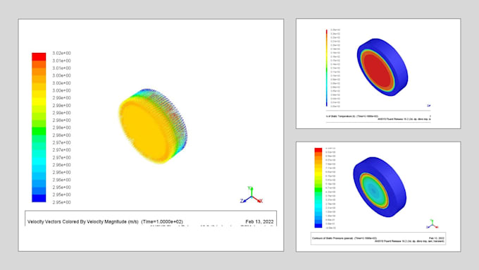 Do cfd simulation and thermal analysis on ansys fluent, cfx by ...