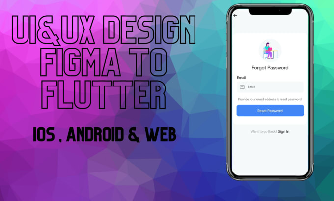 Be Flutter Developer Flutter Firebase Figma To Flutter Ui Flutterflow Design By Coder221