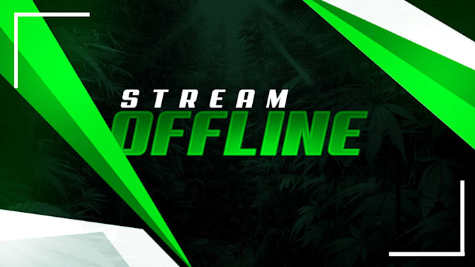 Create an offline screen for your twitch channel or thumbnails for ...