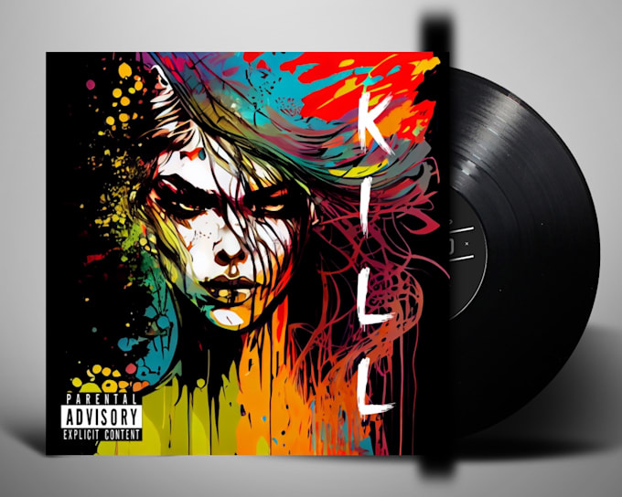 Design chaotic abstract album cover artwork for your music by ...