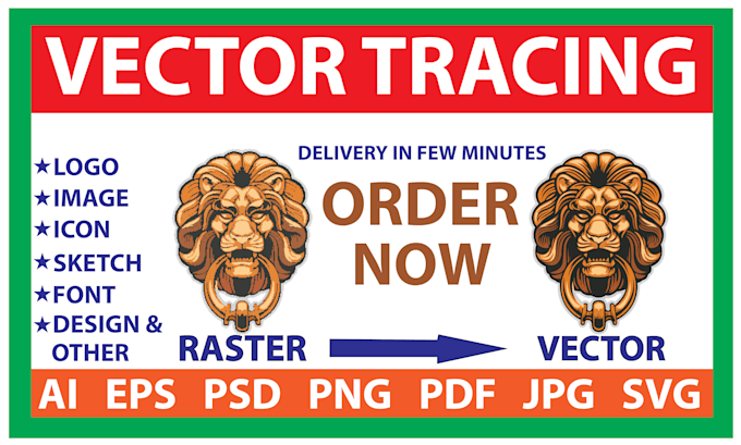 Do vector tracing, jpg to vector, convert logo to vector by Shahidulart ...