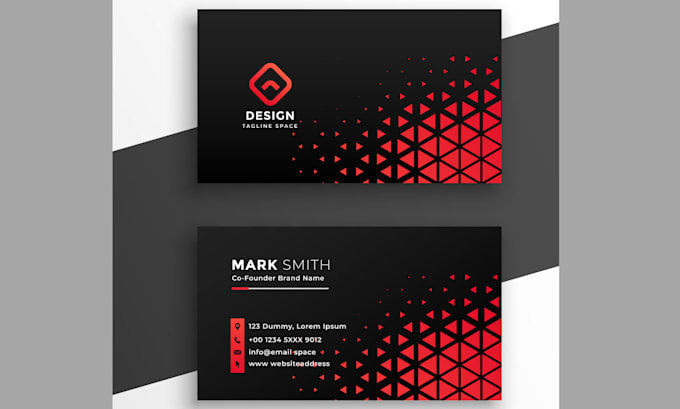Design unique custom visiting card or carte de visit by Syscodin | Fiverr