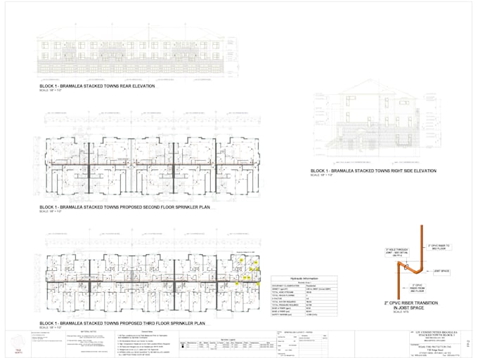 Design fire protection sprinkler drawings for installation and building ...