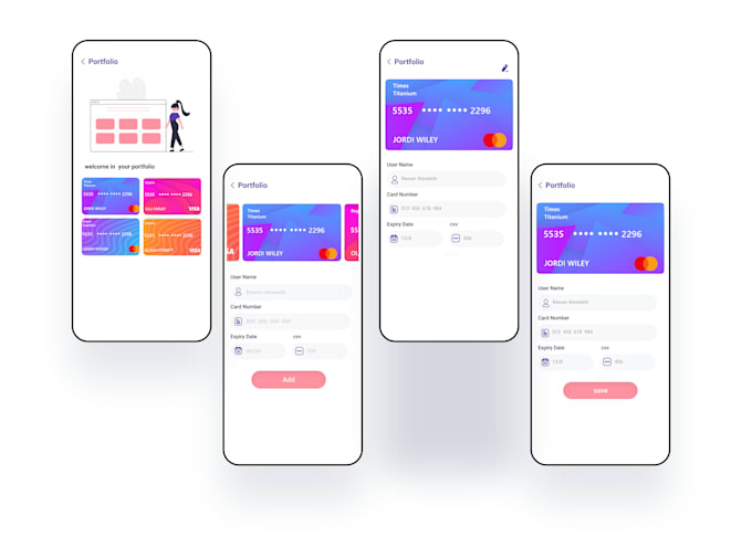 Do mobile app ui design or any ui ux design in figma or xd by Rawanalsweirki | Fiverr