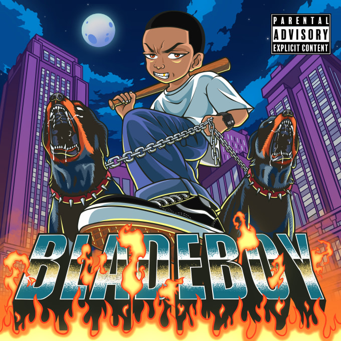 Do amazing cartoon illustration for single or album cover by Hopecolony ...