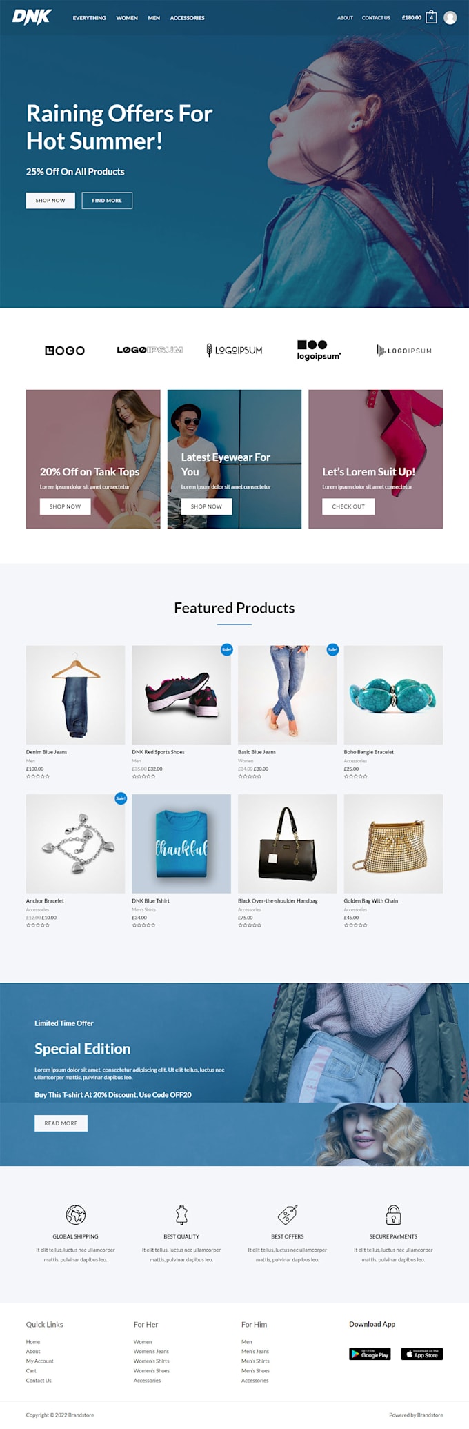 Create and customize a modern ecommerce wordpress website by Hamdani_wpdev | Fiverr
