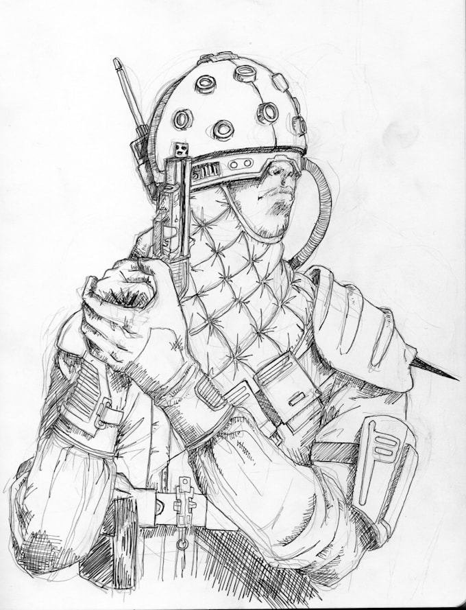 Draw your dnd and rpg character by Wgoodby | Fiverr