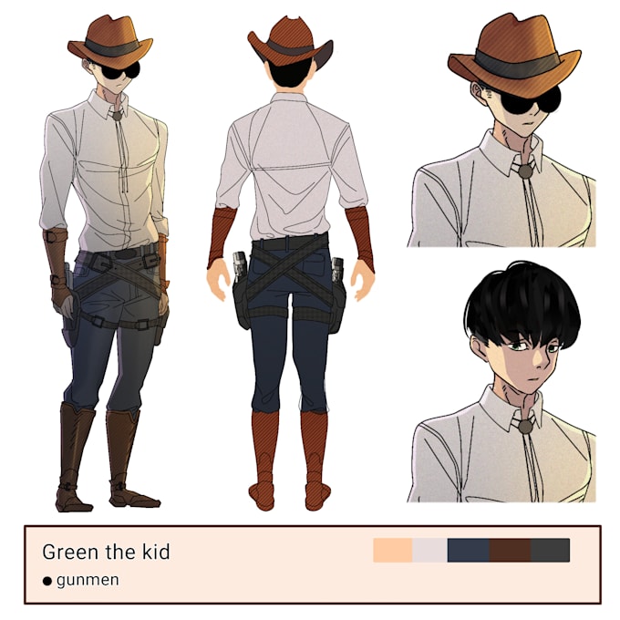 Do characters design for you by Shankersikdar | Fiverr