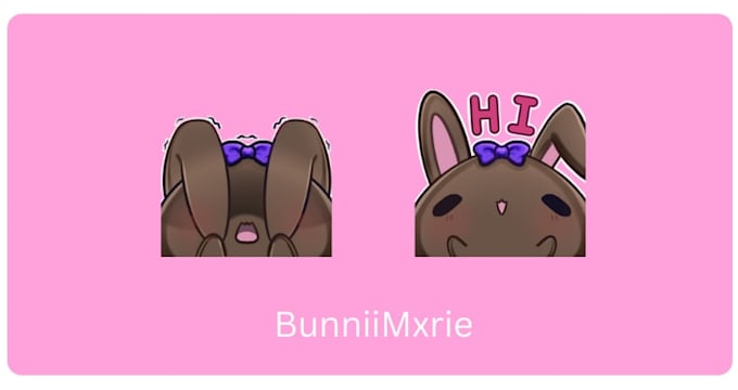 Draw custom twitch and discord emotes by M00nprince | Fiverr