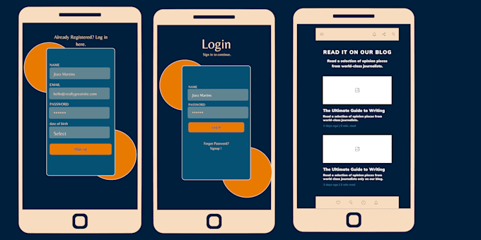 Create wireframe, mockup, and prototype for website and mobile app ...