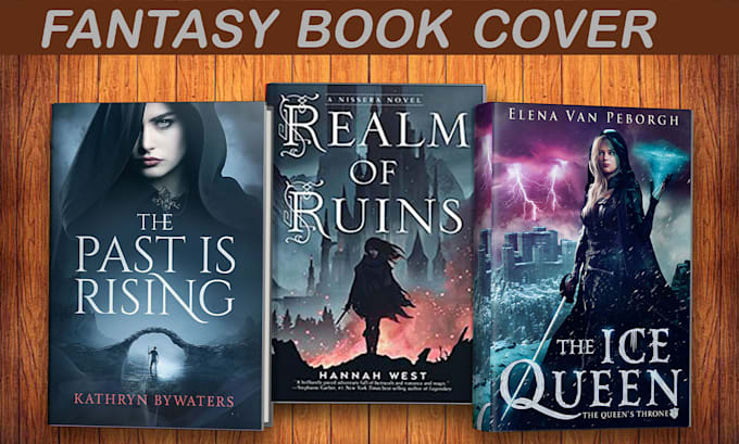 Design fantasy book cover, book cover and ebook cover in just 4 hours ...