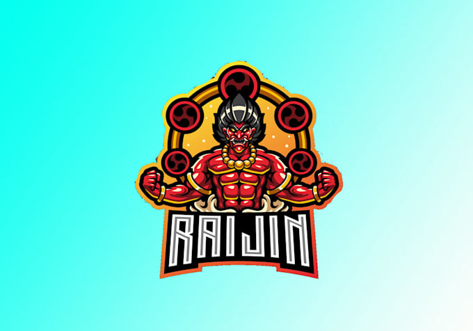 Design a meaningful raijin sport mascot logo with new concepts by ...
