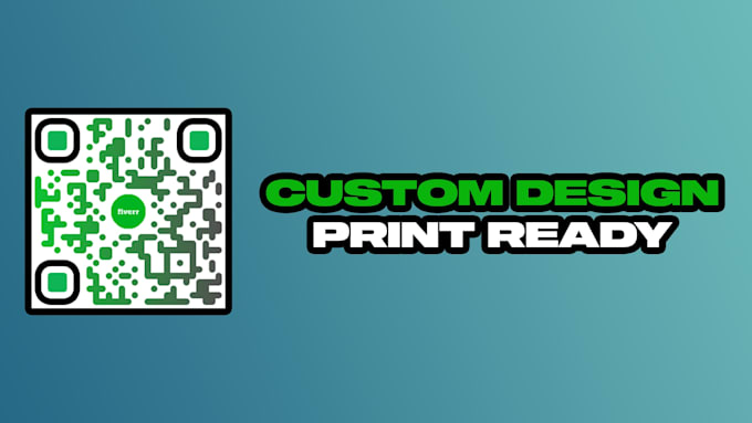 Create a qr code with your business logo by Tnesqt | Fiverr