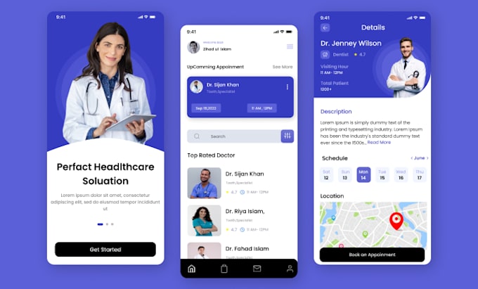 Design creative mobile app ui in figma by Photoeditor1284 | Fiverr