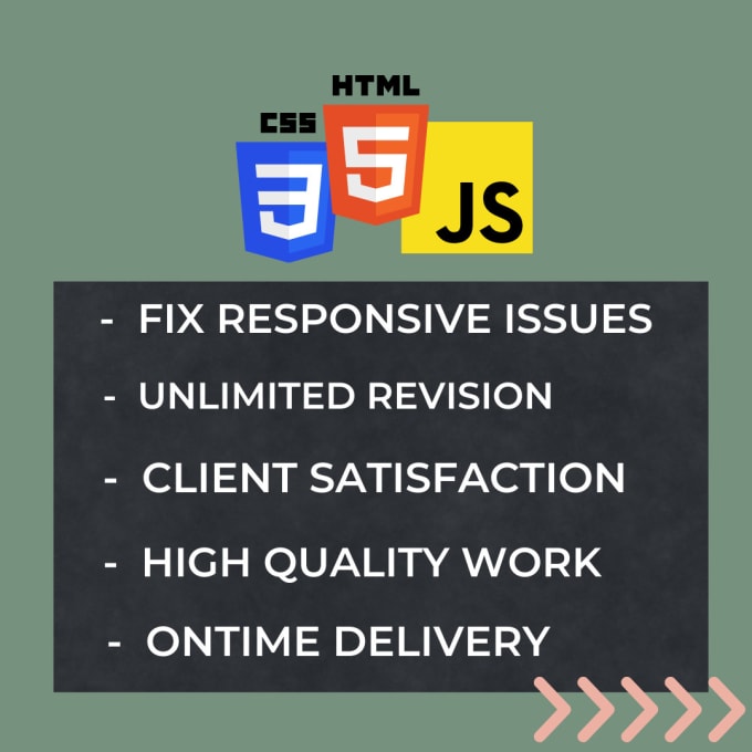 Fix, develop, or your frontend html, css, javascript by Phajenkkay | Fiverr Fix, develop, or your frontend html, css, javascript by Phajenkkay | Fiverr