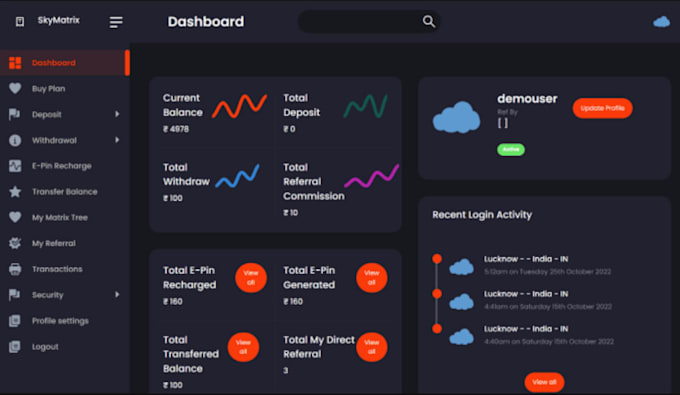 Erp software developer, web application, pos, desktop app, crm, mlm software by Eric_frank01 ...