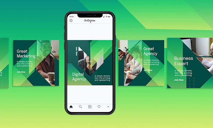 Make interesting social media designs and banners sliders by ...